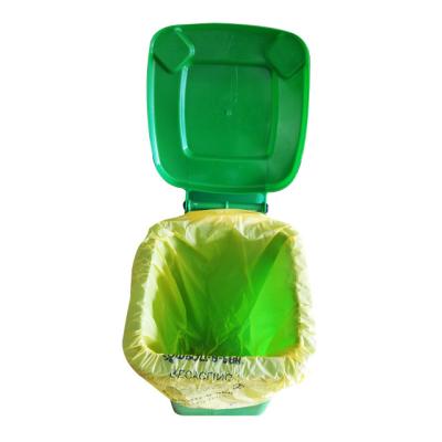 China Biodegradable Compostable Bin Liners for Refuse Sacks for sale