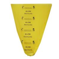 China Cornstarch Yellow Hospital Biodegradable Garbage Bags Odorless for sale