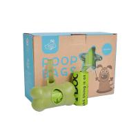 China 100% Biodegradable Pet Waste Bags Custom Biodegradable Poop Bags for sale