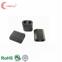 China NiZn Balun Ferrite Core With Two Holes For TV Tuners Carton Package for sale