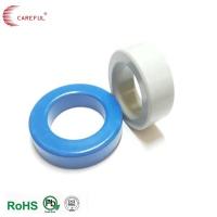 China MnZn T63*38*25 PC40 Transformer Iron Soft Ferrite Toroidal Core With Green Coated for sale