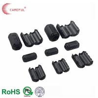 China Advanced Technology EMI Suppressor Snap-On Ferrite Core For USB Cable Diameter 2-13mm for sale
