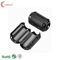 China Clip On Split Ferrite Core NiZn Easy Installation With Black Plastic Case for sale