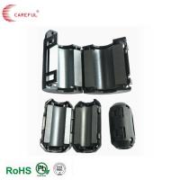 China Clip On Split Ferrite Core NiZn Easy Installation With Black Plastic Case for sale