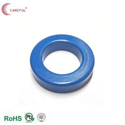 China Blue Epoxy Coated MnZn Ring Core Ferrite Toroidal Cores for sale