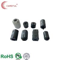 China Careful Direct Sales 10pcs Free Sample Hot Sale High Frequency Ni-Zn Ferrite 13mm Cable Ferrite Snap On Split Core for sale
