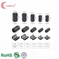 China Rohs ISO9001 Factory Direct Sales EMI Clamp Clip On USB Cable Ferrite Core For USB Cable for sale