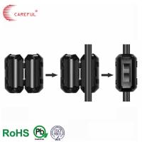 China Rohs ISO9001 Factory Direct Sales EMI Clamp Clip On USB Cable Ferrite Core For USB Cable for sale