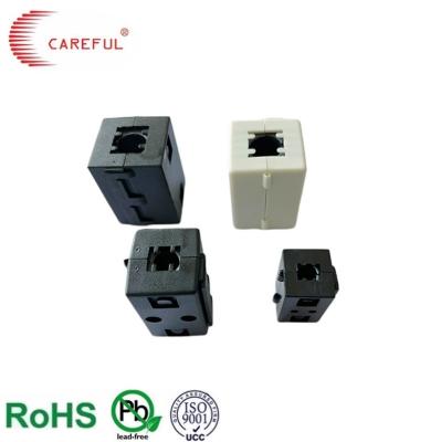 China Free Sample R2KZ SCNF110B Square Split Ferrite Cable Clamps Noise Supressor Ferrite Core for sale
