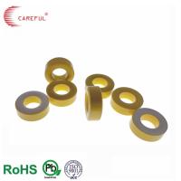 China Rohs ISO9001 Magnetic Iron Core Iron Powder Toroidal Cores Use For Choke for sale