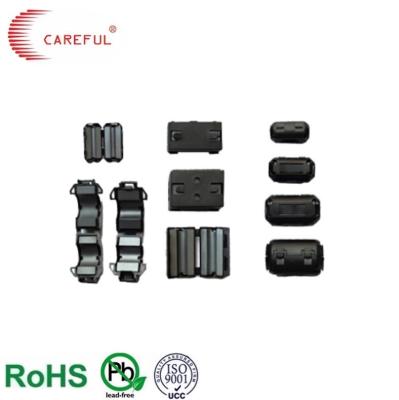 China Free Sample Careful Direct Sales Detachable NiZn EMI/EMC Cable Clip Soft Ferrte Clamp With High Frequency for sale