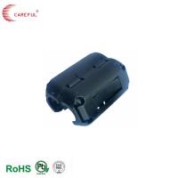 China White And Black Plastic EMI Ferrite Clamp On Cores For 6/ 6.5/10/13/19mm Cable for sale