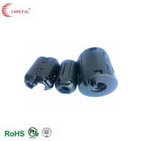 China White And Black Plastic EMI Ferrite Clamp On Cores For 6/ 6.5/10/13/19mm Cable for sale