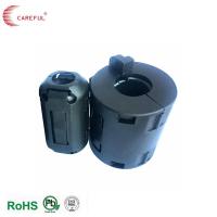 China White And Black Plastic EMI Ferrite Clamp On Cores For 6/ 6.5/10/13/19mm Cable for sale