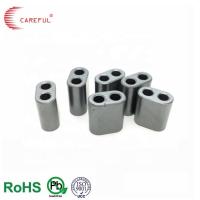 China China factory Careful direct sales RID7*6.8*5.6 balun ferrite core  with two holes NiZn multi aperture RF balun ferrite core for sale