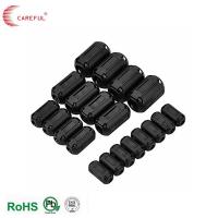 China SCRC35B Clip On 4mm Cable Flat  Black RFI EMI Noise Suppressor Cable Clip for sale
