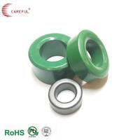 China Rohs ISO9001 Factory direct sales mnzn ferrite toroid core green for choke coil for sale