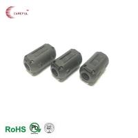 China EMI Noise Suppressor Choke Filter EMI Clamp Cable Ferrite Core Two Pieces Soft Snap On EMI Ferrite Core For Cable for sale