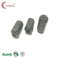 China EMI Noise Suppressor Choke Filter EMI Clamp Cable Ferrite Core Two Pieces Soft Snap On EMI Ferrite Core For Cable for sale