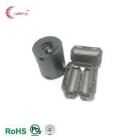 China EMI Noise Suppressor Choke Filter EMI Clamp Cable Ferrite Core Two Pieces Soft Snap On EMI Ferrite Core For Cable for sale