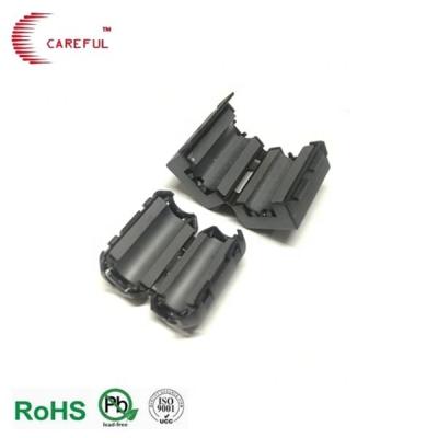 China Black,Grey And White Color Rohs ISO9001 Two Pieces EMI Ferrite Clamp Core For EMI Use for sale