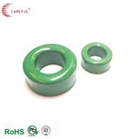 China Custom size free sample Transformer Ferrite Toroid Cores Green for sale