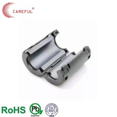 China SCRC Type 9mm 7mm 13mm 19mm NiZn Ferrite Noise Suppression Soft Emi Split Clamp Core for sale