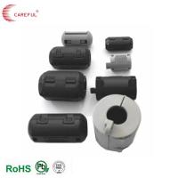 China Rohs ISO9001 Black Plastic Casing SCRC130B Emi Cable Clamp Ni-Zn Ferrite Core Clip-On Noise Filter for sale