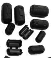 China Rohs ISO9001 Black Plastic Casing SCRC130B Emi Cable Clamp Ni-Zn Ferrite Core Clip-On Noise Filter for sale