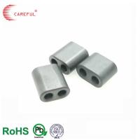 China Careful RID Factory-Direct Dual-Hole Ferrite Core with Custom Hole Sizes for sale