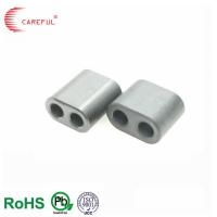 China Careful RID Factory-Direct Dual-Hole Ferrite Core with Custom Hole Sizes for sale