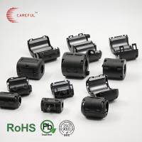 China Clip-on Ferrite Core SCRC SCNF EMI RFI Noise Suppressor Split Clamp Ferrite Ring for 3.5-30mm Power USB Cable RoHS Custom Size for sale