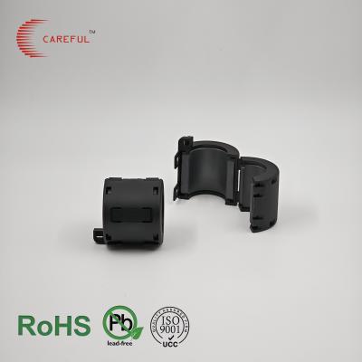 China 250A ID25mm Wholesale Clip-on Ferrite Bead Core EMI Filter - Snap Open Noise Suppressor for Charger Power Cords & Data Cables for sale