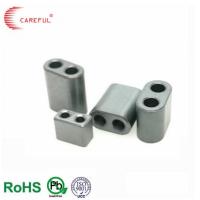 China Careful RID Solid Double-Aperture NiZn Ferrite Core with Smooth Inner Bores for sale