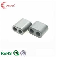 China Careful RID Solid Double-Aperture NiZn Ferrite Core with Smooth Inner Bores for sale