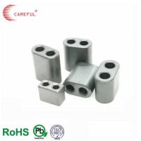 China Careful RID Solid Double-Aperture NiZn Ferrite Core with Smooth Inner Bores for sale