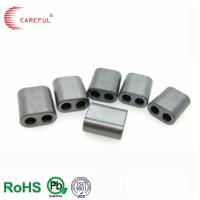 China Careful RID Solid Twin-Bore Ferrite Core for Automotive Signal Lines ODM/OEM RoHS REACH for sale