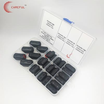 China Factory Direct 27Pcs Snap on Ferrite Core Automotive Cable Noise Suppressor for sale