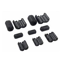 China Split Ferrite Clamp Core, EMI Filter Power Line Choke for Cable Noise Suppression for 3mm to30mm Cable Diameter for sale