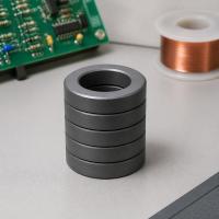 China Iron Nickel High Flux Powder Core Soft Magnetic Alloy Toroid Core Custom Specification Fast Production Lead Time for sale