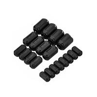 China RoHS NiZn Snap on Ferrite Core RH Series Clip on Magnetic Ring Core for Electronic Cable Noise Reduction for sale