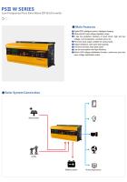 China Low Frequency Solar Power Inverter Off Grid Single Phase DC To AC 110V 220V for sale
