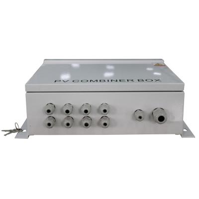China Solar Panel PV Combiner Box 15A 4 String Lighting Protection PV Junction Box for sale