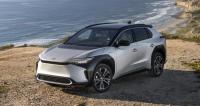 China 160KM/H 615KM Toyota EV Vehicle Toyota BZ4X Electric Mid Size SUV for sale