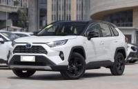 China Compact Toyota Hybrid Vehicle RAV4 2022 Dual Engine 2.5L E-CVT 4WD Flagship Version for sale