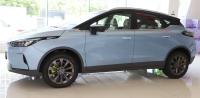 China Geely Geometry C 2022 Purple NEDC Range 550km Compact SUV EV 150kw for sale