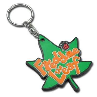 China Hot sale high quality custom logo soft pvc keychain ring design your own gift for sale