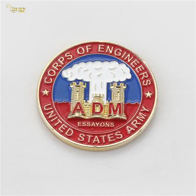 China China factory high quality customized soft enamel challenge coin souvenir coin for sale