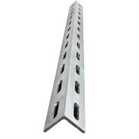 China Galvanized Hot Rolled Punching Angle Steel Q195 Q420 3mm 10mm Thickness 1m 12m Length for sale