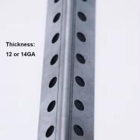 China Galvanized Hot Rolled Punching Angle Steel Q195 Q420 3mm 10mm Thickness 1m 12m Length for sale